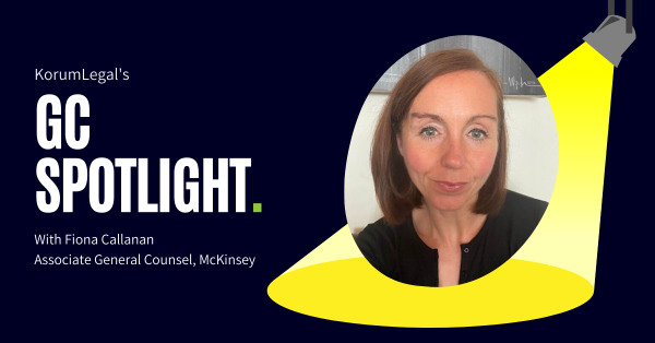 GC Spotlight: Fiona Callanan, McKinsey